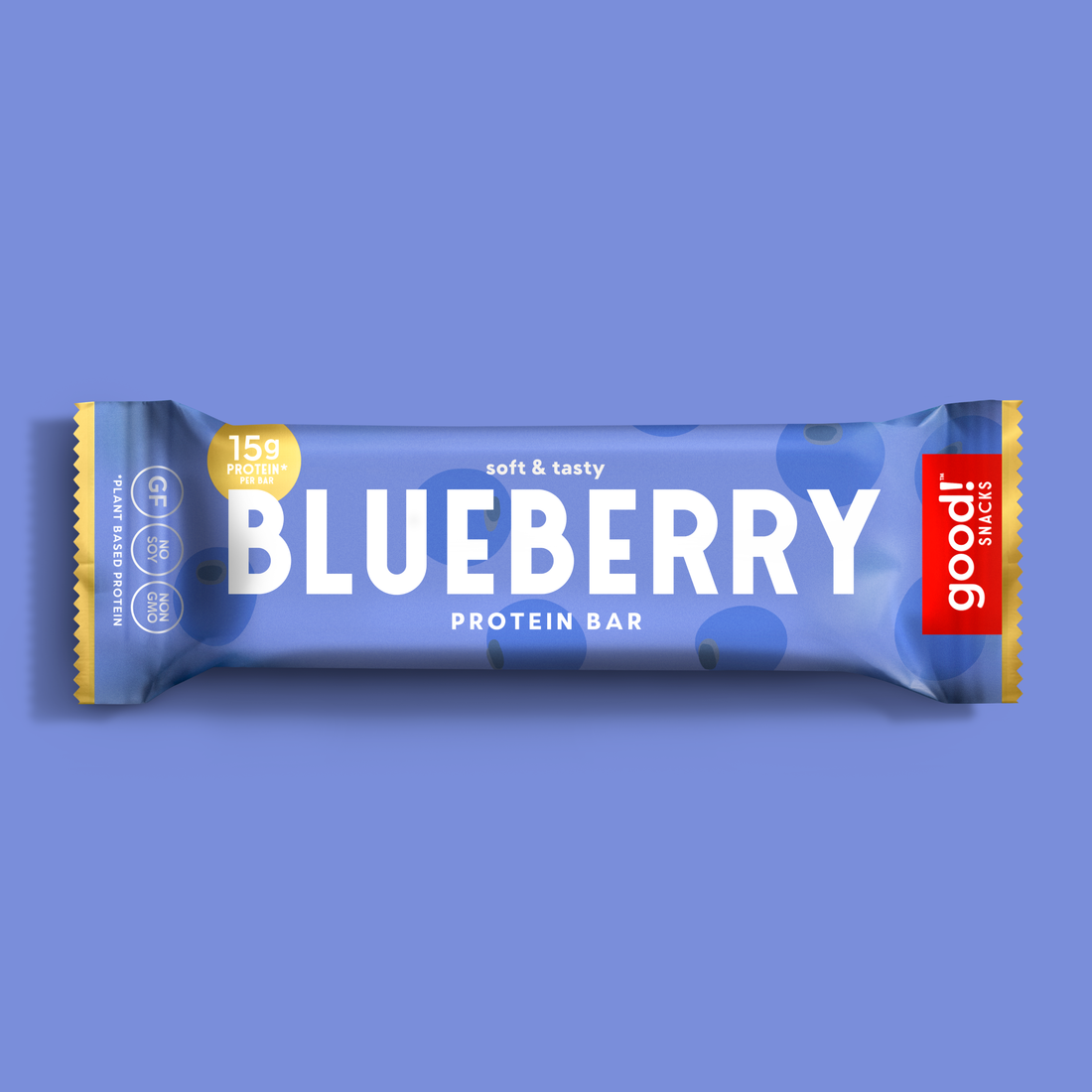 good! snacks blueberry plant based protein bar