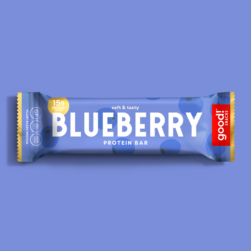 good! snacks blueberry plant based protein bar
