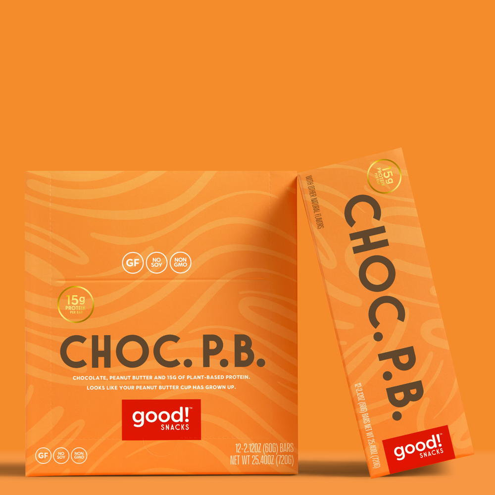 good! snacks Choc. P.B. plant based protein bar